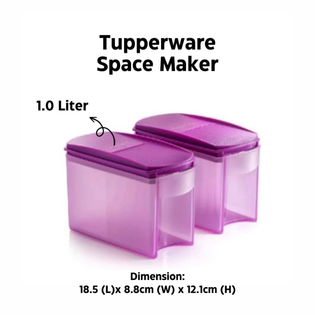 Tupperware Space Maker 1.0L (1 pc) | Shopee Malaysia