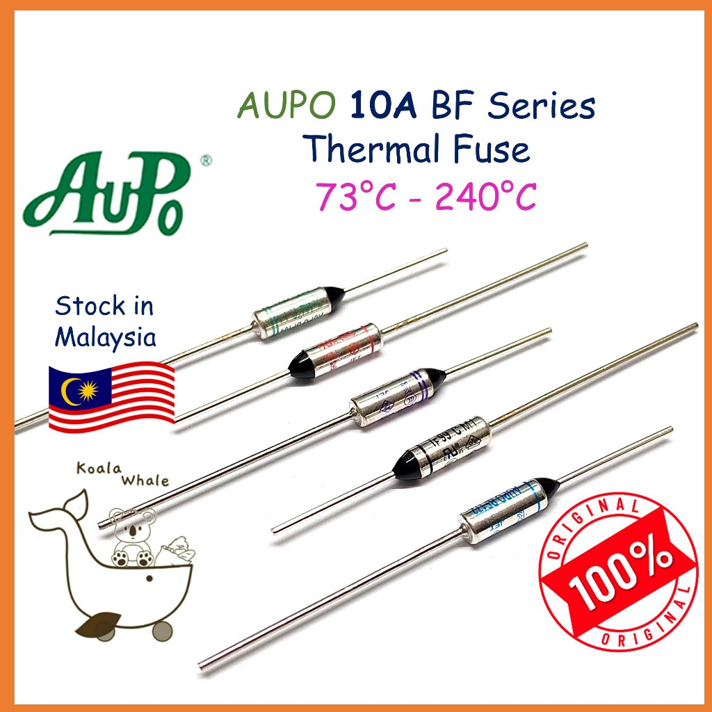 Thermal Fuse 10A AUPO Thermo Fius BF BF142 BF157 BF104 BF99 BF121 BF192 ...