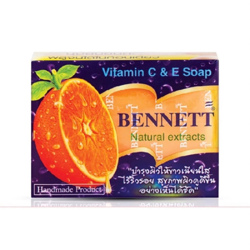1 bar Bennett Natural Extracts Vitamin C&E Soap 130 g. | Shopee Malaysia