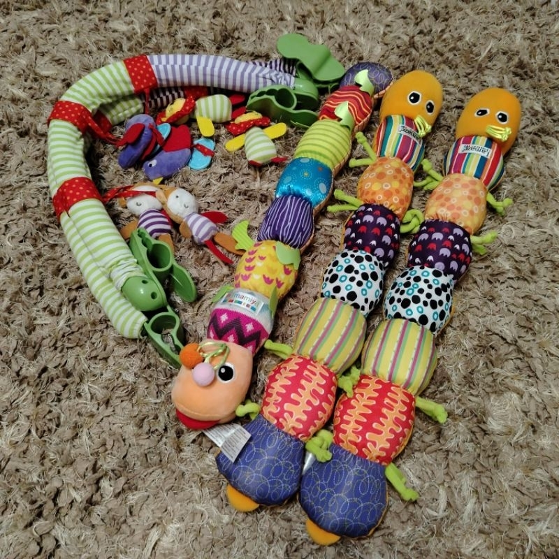 [Defect Clearence] Baby Inch Worm Soft Toy and Stroller Toys | Shopee ...
