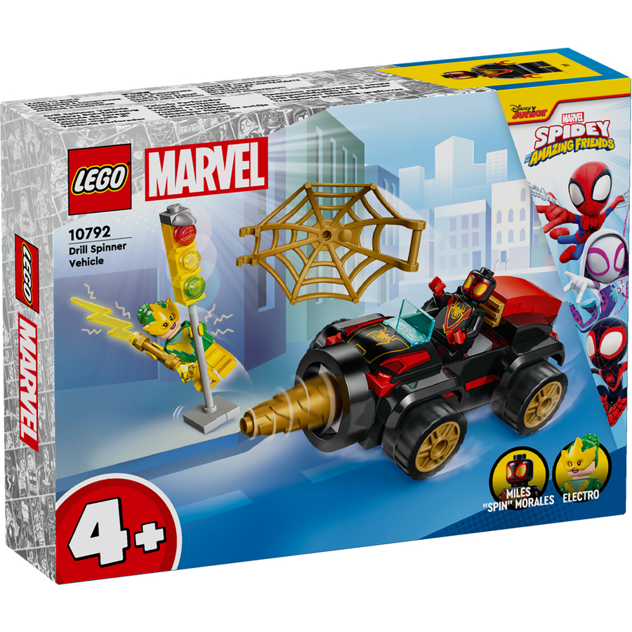 LEGO Super Heroes 10792 Drill Spinner Vehicle (58 pcs) | Shopee Malaysia