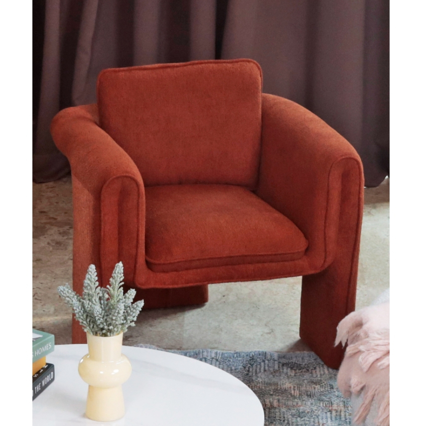 Kerusi Rehat Moden Minimalis AGNES Single Armchair Sofa One Seater ...