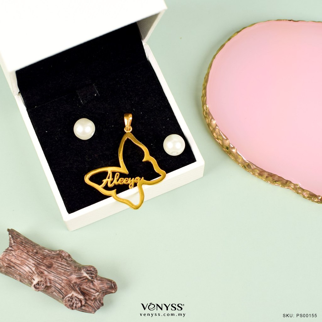 VENYSS Loket Pendant Nammy Butterfly [PS00155] | Shopee Malaysia