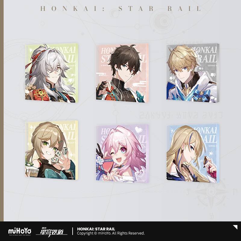 Official Honkai Star Rail Valentine Thick Acrylic Block Jingyuan ...