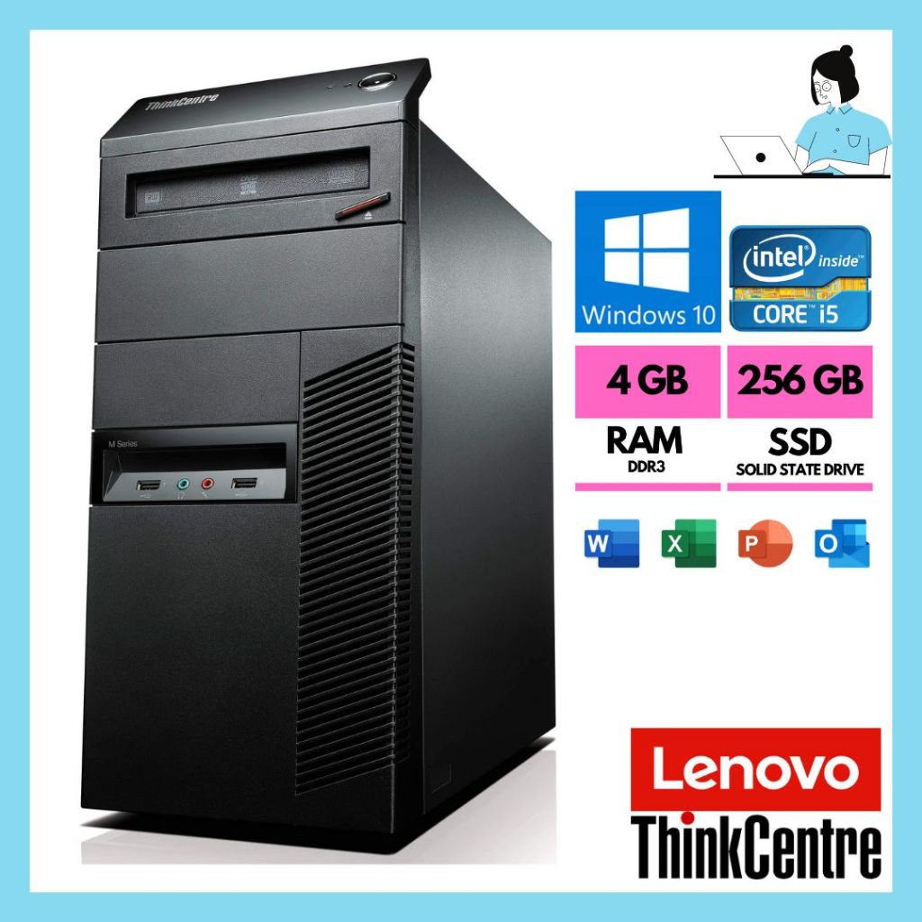 Lenovo Thinkcentre M series 2697CT0 (SSD 256GB | RAM 4GB | INTEL CORE ...