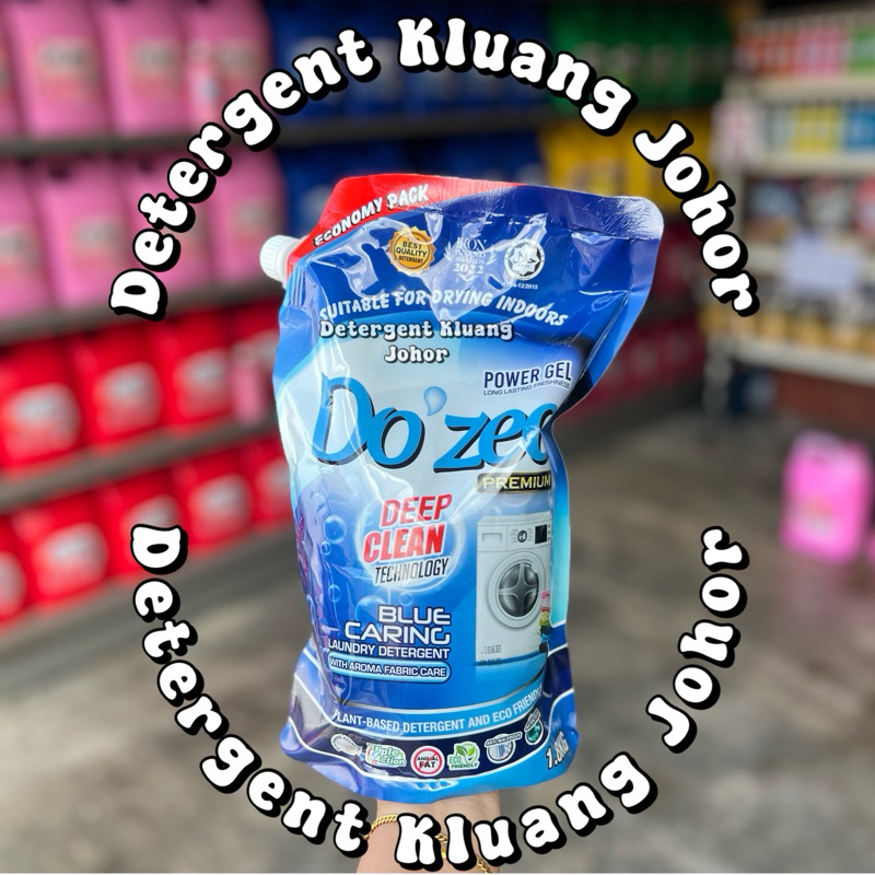 Dozee power gel 1.8kg refill pack sabun detergent | Shopee Malaysia