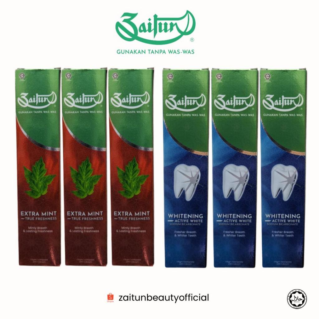 (Zaitun Bulk Order 6pcs) SAVE 10% Ubat Gigi Toothpaste Extra Mint ...