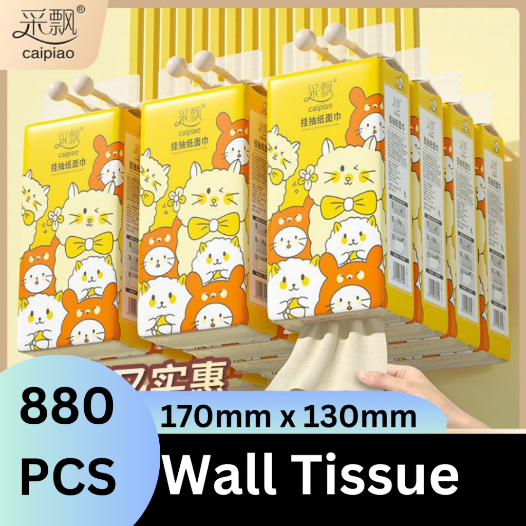 1Packs X 880 Sheets ( 1CTN ) Tisu Gantung Viral Wall Hanging Tissue ...