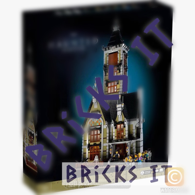 Lepin Haunted House Building Block Brick Compatible Set | Shopee Malaysia