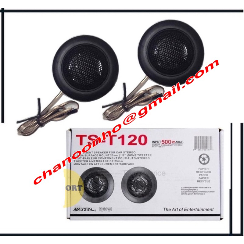 (SEPASANG) DDT-S30 ALPINE TWEETER with Crossover TS-T120 Tweeter MA 260 ...