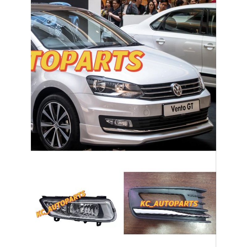 Volkswagen VENTO 2016 -219 Front Bumper Fog Lamp / Sport Light fog ...