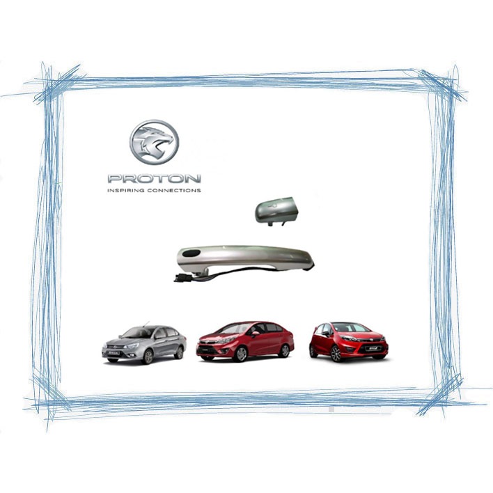 PROTON SAGA VVT, IRIZ & PERSONA VVT 2016 FRONT ＆REAR DOOR OUTER HANDLE ...