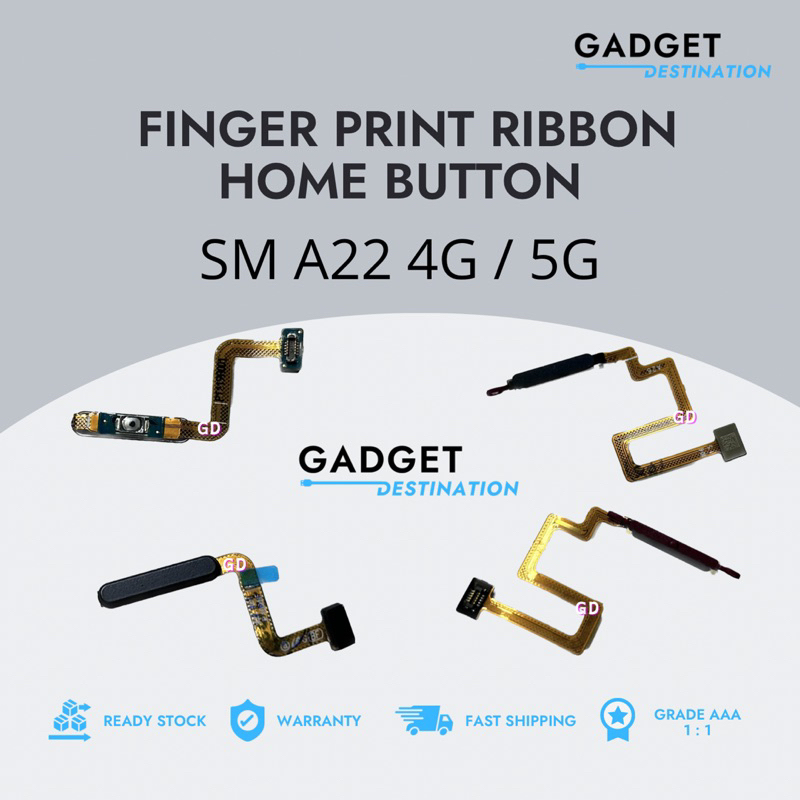 SM A22 4g/5g Home Button / Home Ribbon / Finger Print Ribbon - Gadget ...