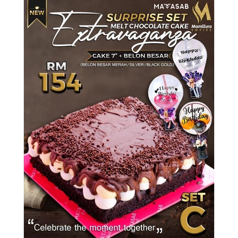 BOUQUET FLOWER/HAPPY BIRTHDAY/ ASSORTED & KEK MAMASAB ASSORTED | Shopee ...