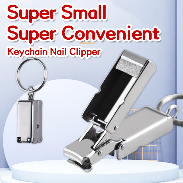 Nail Clipper Stainless Steel Small Tiny Keychain Mini Baby Waterproof ...