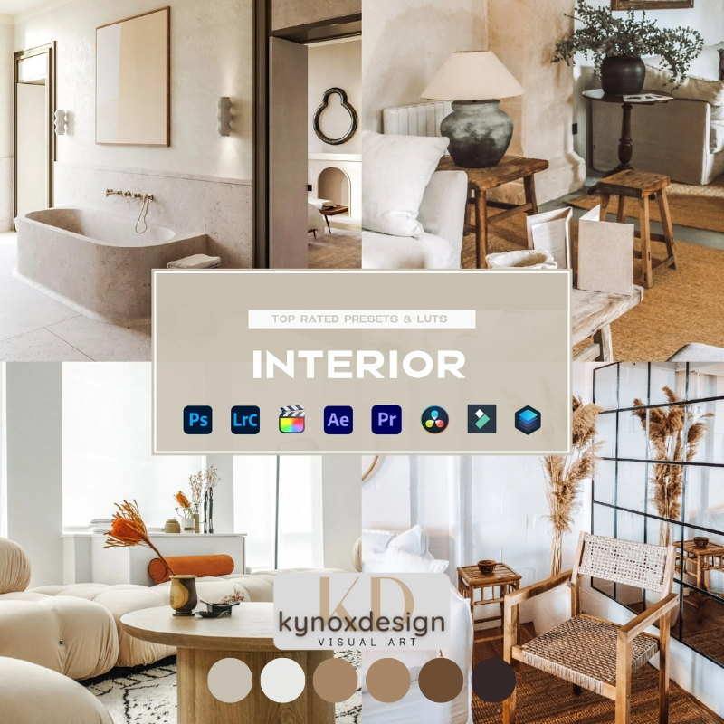 [Premium Lightroom Preset or LUTs io] 𝐼𝑛𝑡𝑒𝑟𝑖𝑜𝑟 for LR/LR(mobile)/PR/AE ...