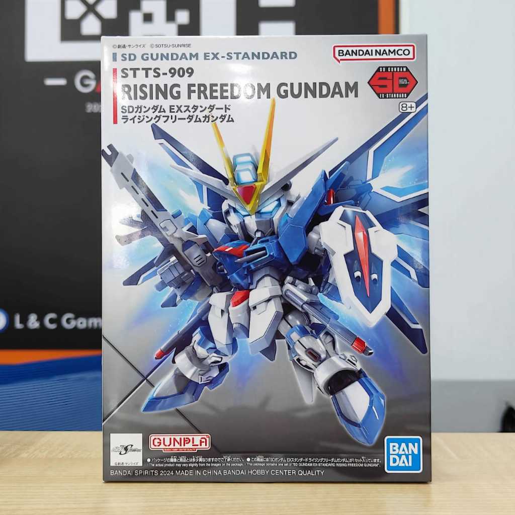 [Ready Stock] Bandai SD Gundam Ex-Standard Rising Freedom Gundam | Shopee Malaysia