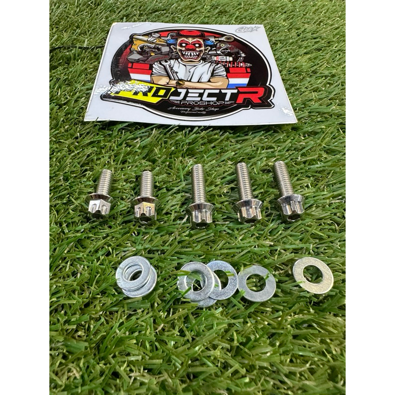 NVX V1/V2 & NMAX V2 COVER CVT TRANSPARENT CIEAR TEDAL 3MM (SIAP SCREW ...