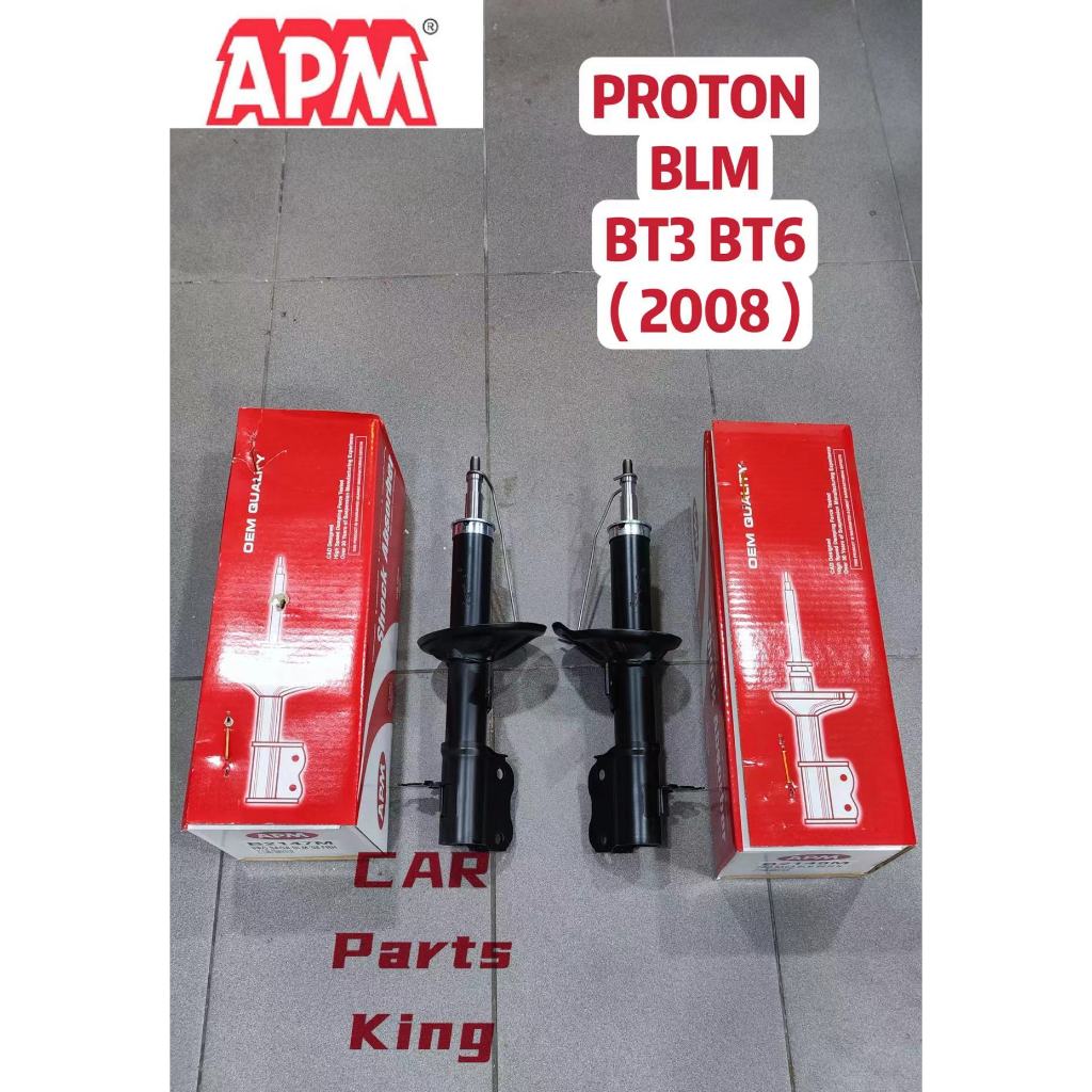 ( 100% ORIGINAL APM ) PROTON BLM BT3 BT6 FRONT SHOCK ABSORBER | Shopee ...
