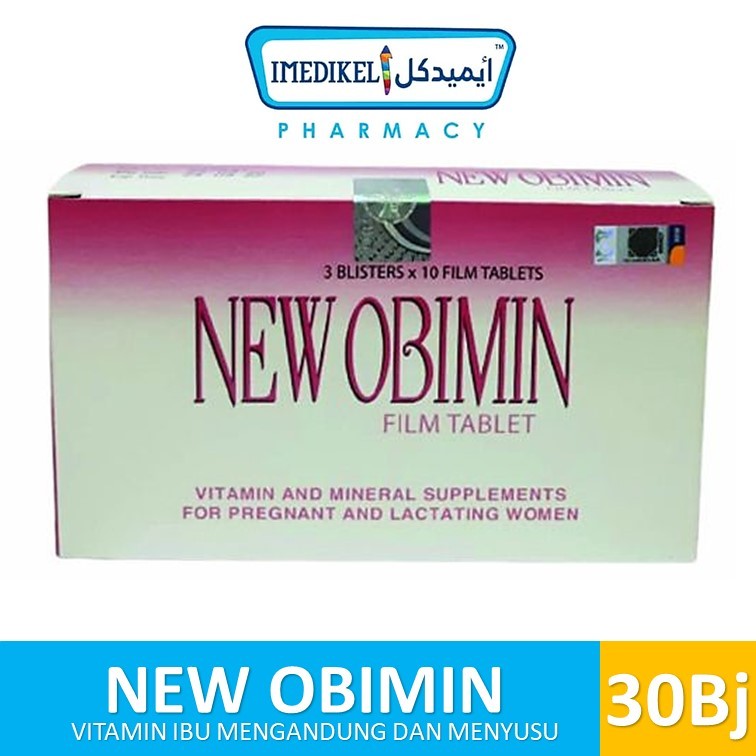 NEW OBIMIN FILM TABLET (30 Biji) | Shopee Malaysia