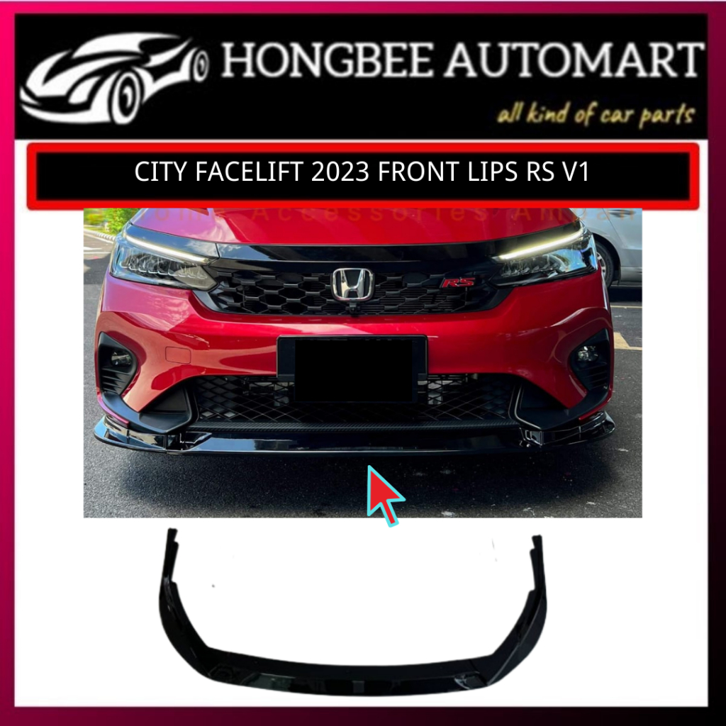 HONDA CITY FACELIFT 2023-2025 RS DIFFUSER BODYKIT, THAI DIFFUSER, THAI ...