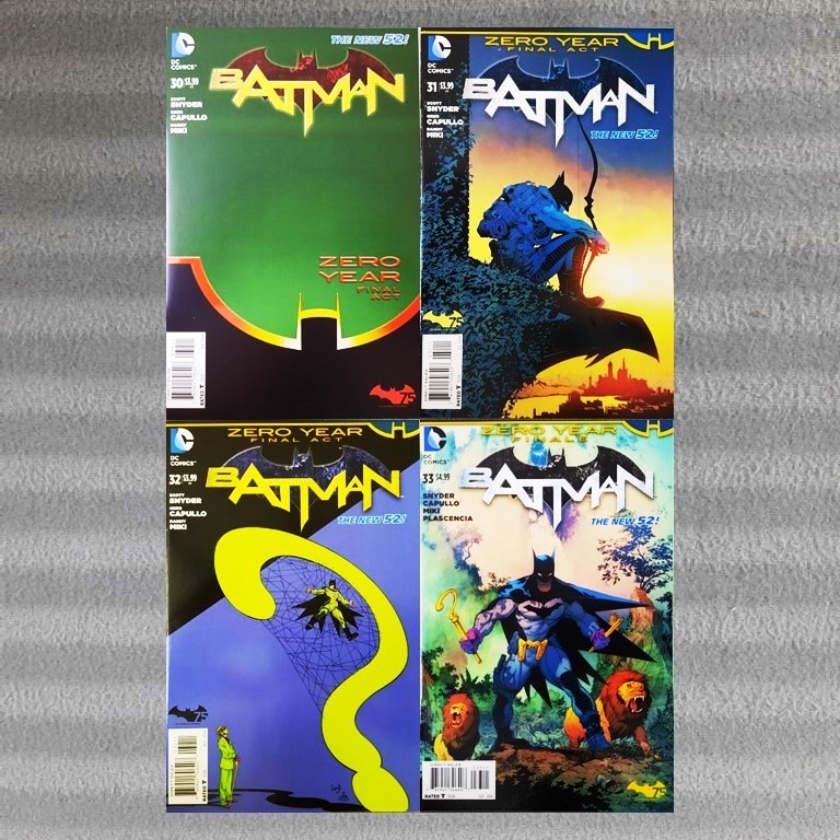 Batman #30-#33 New 52 4/4 (Complete Set) DC Comics (Greg Capullo, Scott ...