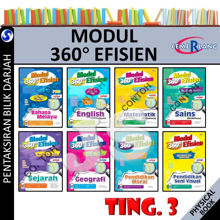 Modul 360 Efisien Tingkatan 3 Uasa Kssm 2024 And Modul 360 Integrasi
