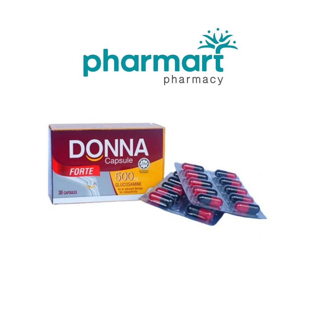 Donna Forte 500mg Glucosamine Capsules (EXP 11/2025) | Shopee Malaysia