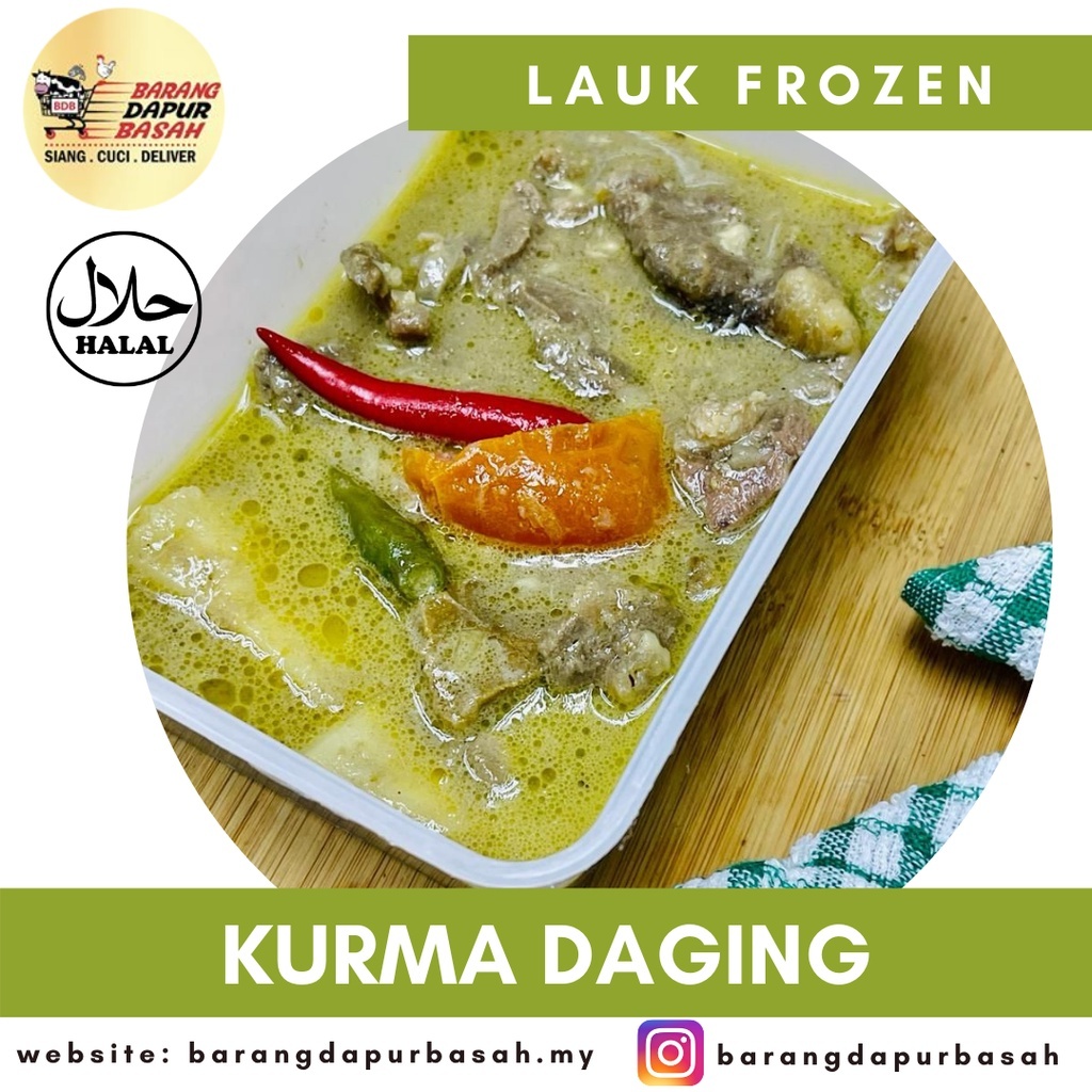 [LAUK FROZEN] ANEKA MASAKAN DAGING - MASAK HITAM / MASAK LEMAK ...