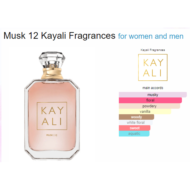 KAYALI - MUSK 12 (U) EDP 100ML | Shopee Malaysia