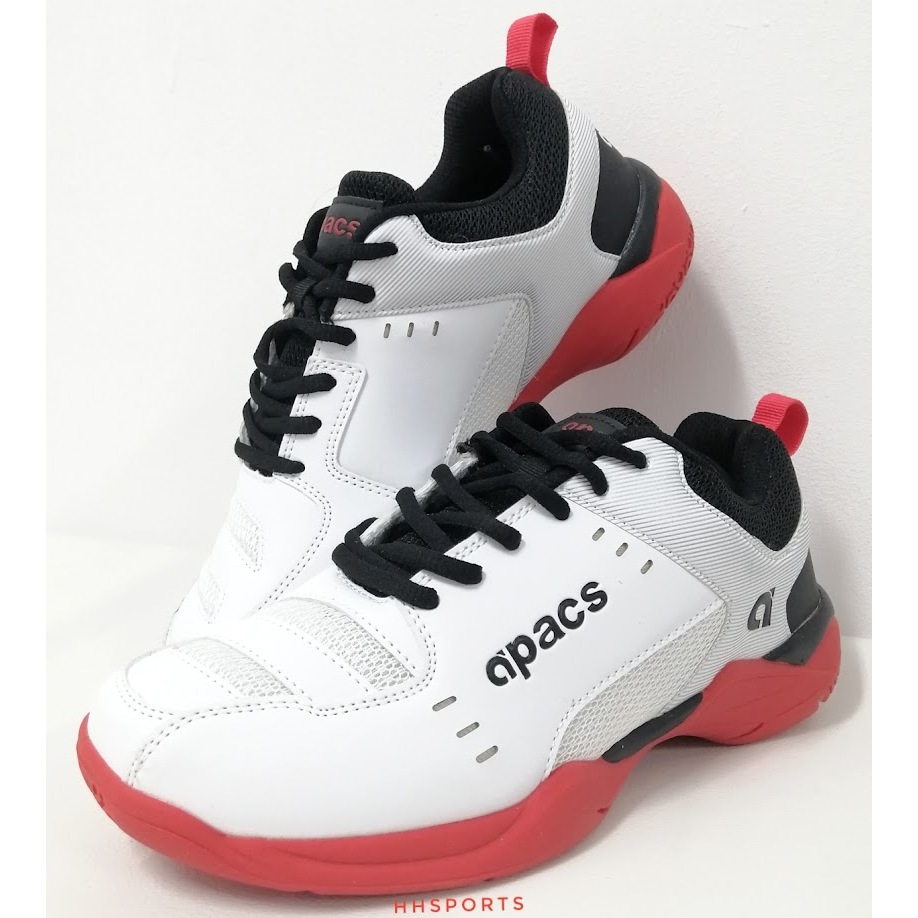 APACS Kasut Badminton ( jaminan ketulenan ) WARNA PUTIH/MERAH | Shopee Malaysia