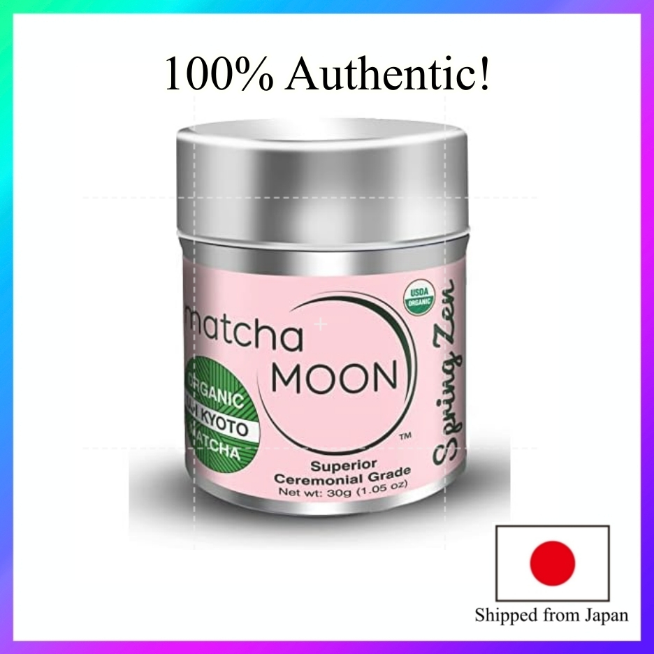 Matcha Moon Spring Zen 30g Kyoto Uji Matcha Organic Ceremonial Grade Japanese Matcha Powder ...