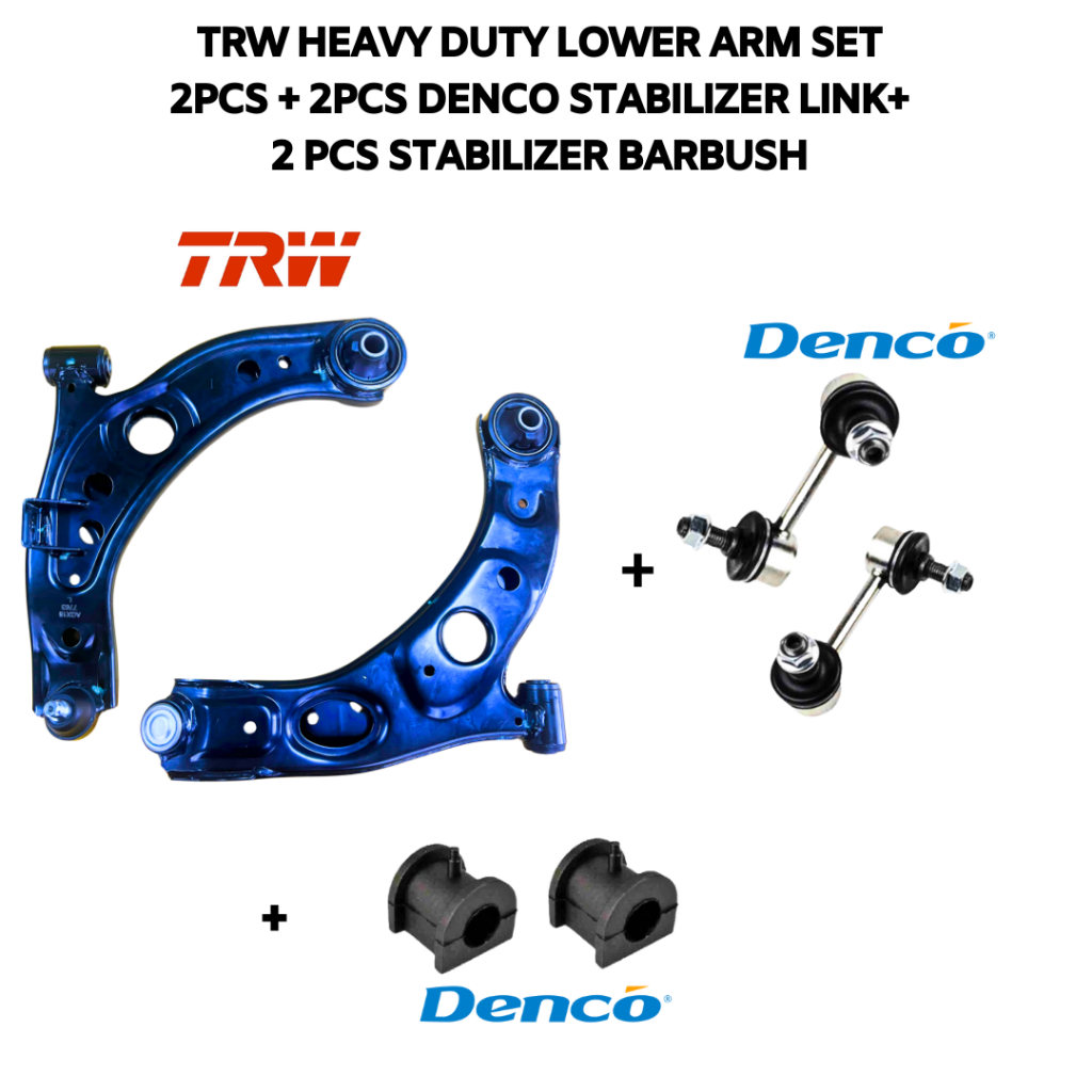 TRW Perodua Axia & Bezza Heavy Duty Lower Arm With Denco Stabilizer ...