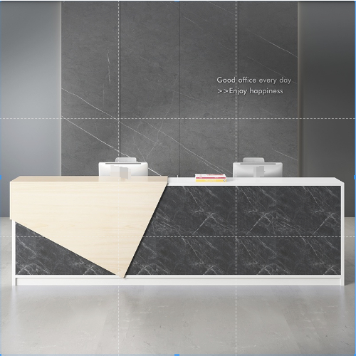 Cashier Counter Table Commercial Reception Wooden Desk Office ...