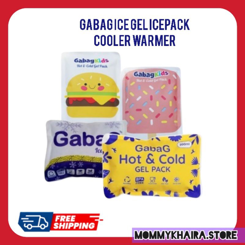 Gabag Ice Gel Pack Icepack Original Cooler Warmer(200g)small design ...