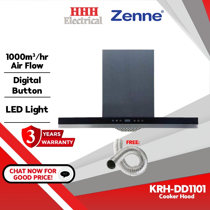ZENNE RANGE HOOD KRH-DD1101 1000M3/H | Shopee Malaysia