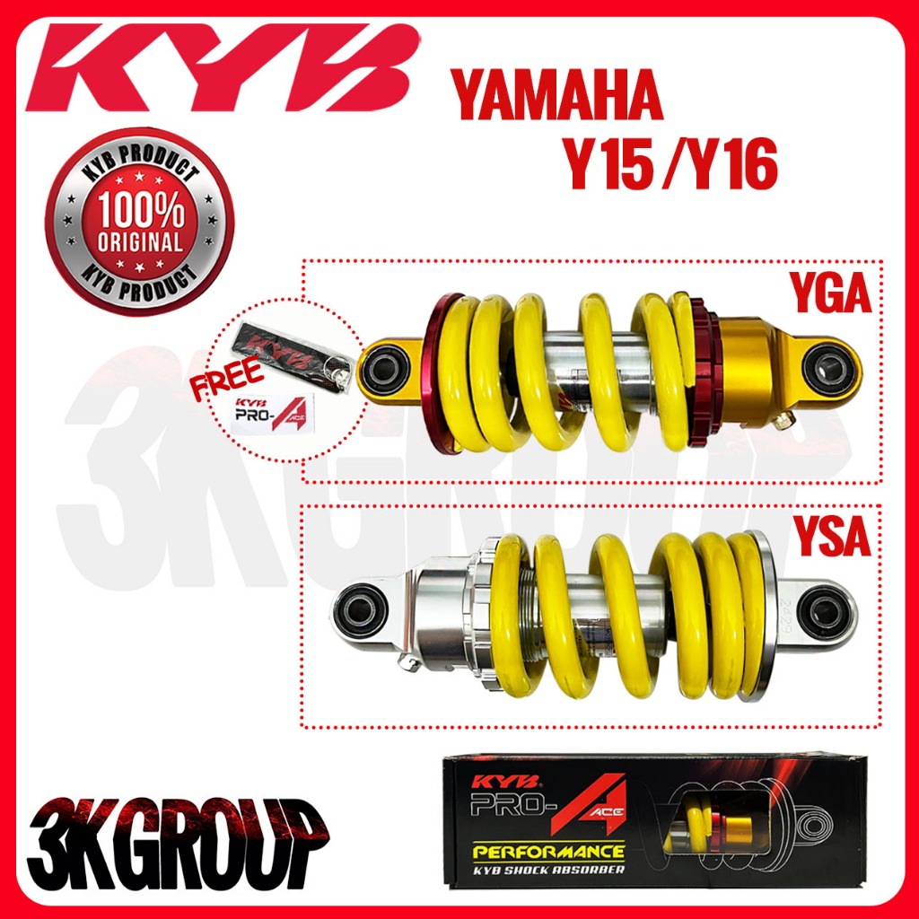 YAMAHA Y15ZR / Y15 / Y15Z / Y16 /LC150 / LC Adjustable KAYABA KYB Rear ...