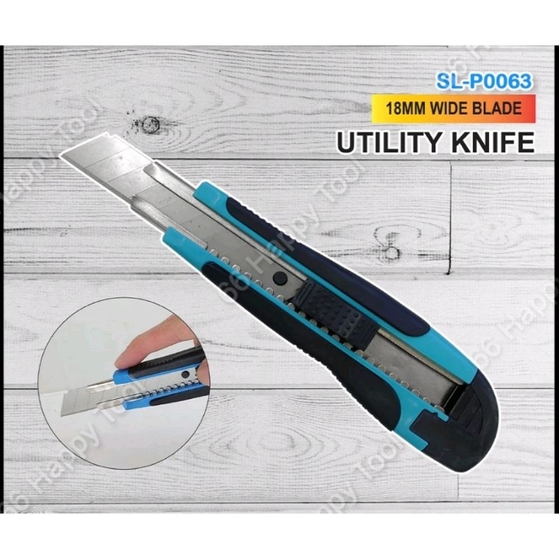 SHILI Utility Knife Professional Tool 18mm Blade/10 PCS SALI Utility ...