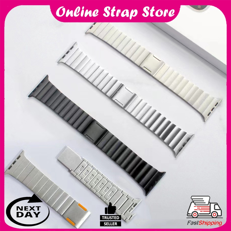 Luxury Titanium Alloy Magnetic Strap For iWatch 38-40-41-(S10/11)42mm ...