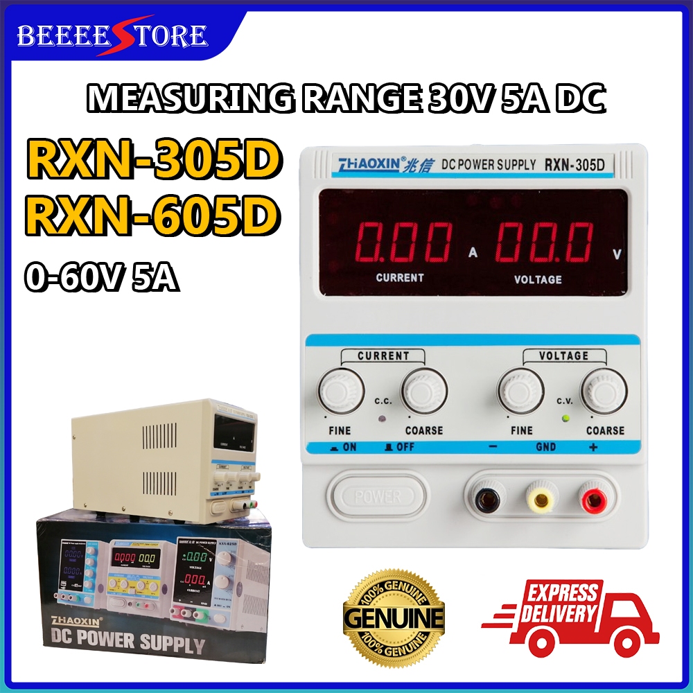 ZHAOXIN RXN-305D 150W Single Output Type 30V 5A linear dc power supply | Shopee Malaysia