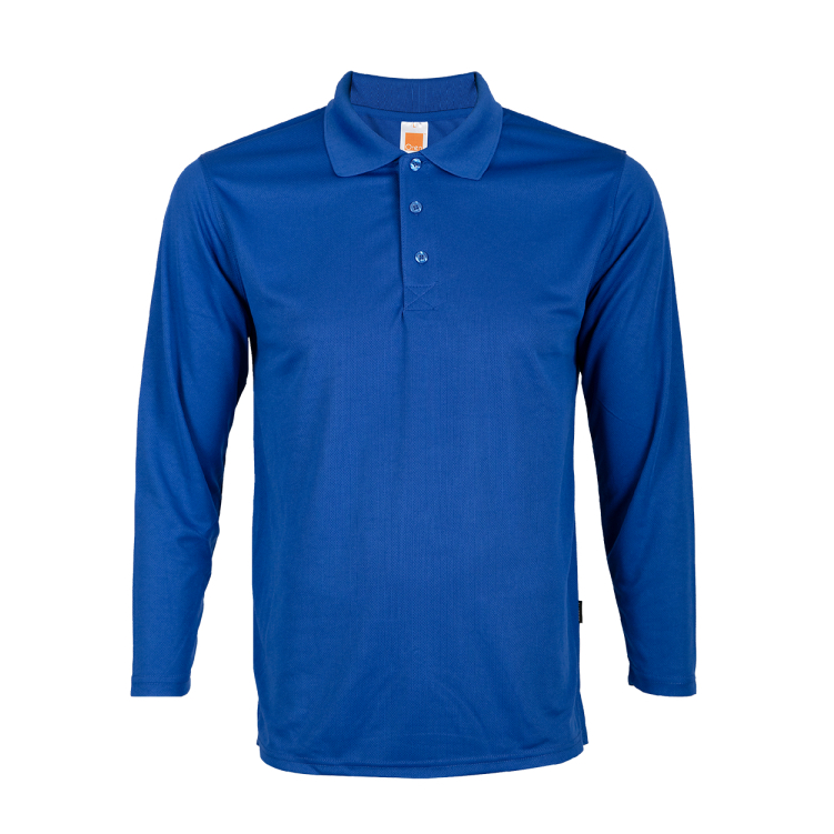 JCP x OREN SPORT Premium Quick Dry Long Sleeve Polo QD67 Unisex Side ...