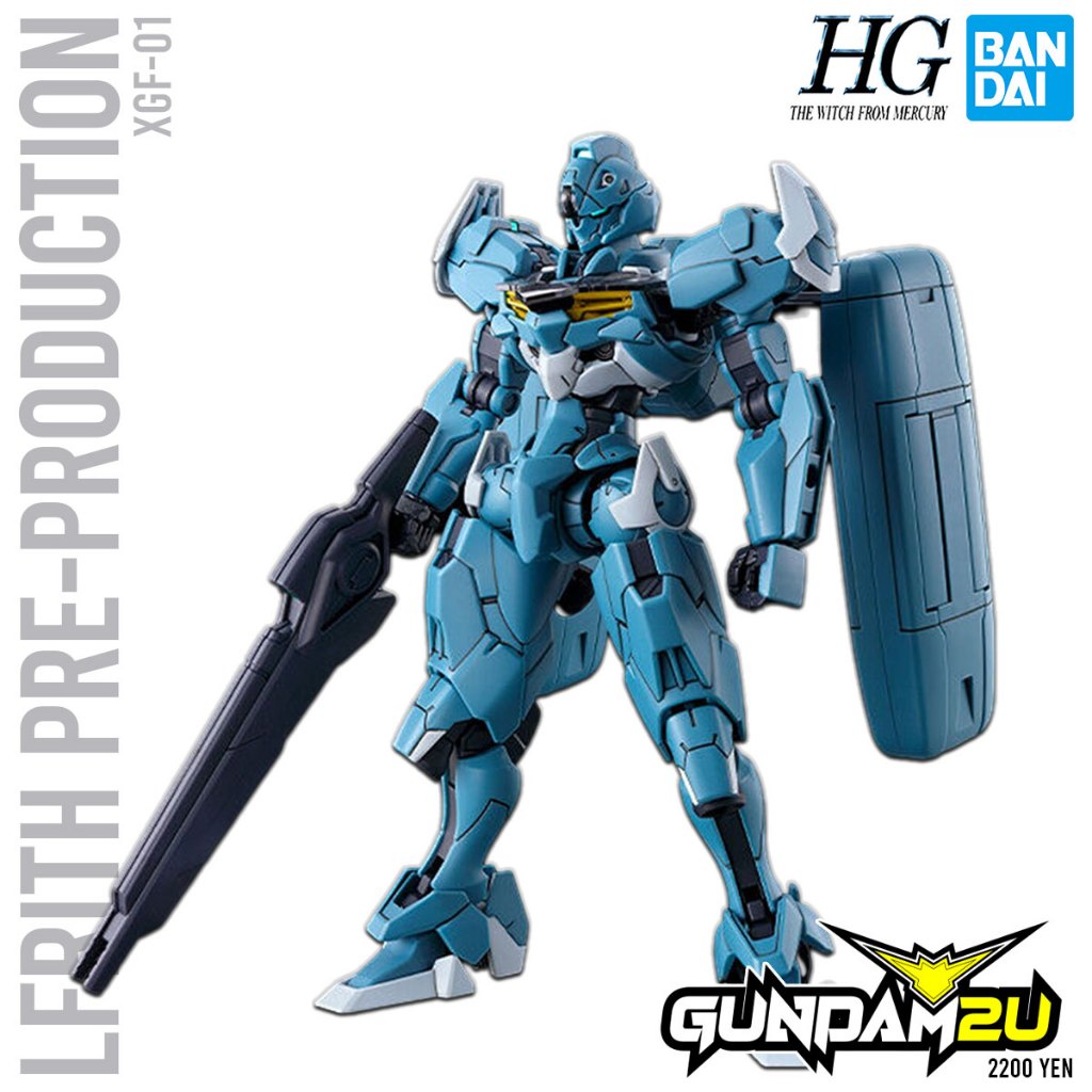 P-BANDAI HG 1/144 Gundam Lfrith Pre-Production - High Grade HGTWFM Witch From Mercury Plastic ...