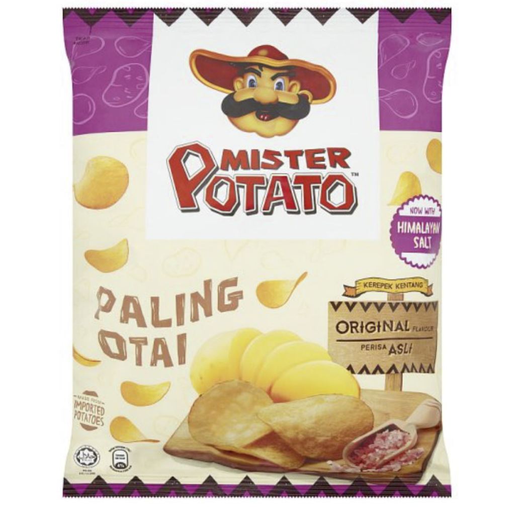 MISTER POTATO ORIGINAL 60G | Shopee Malaysia