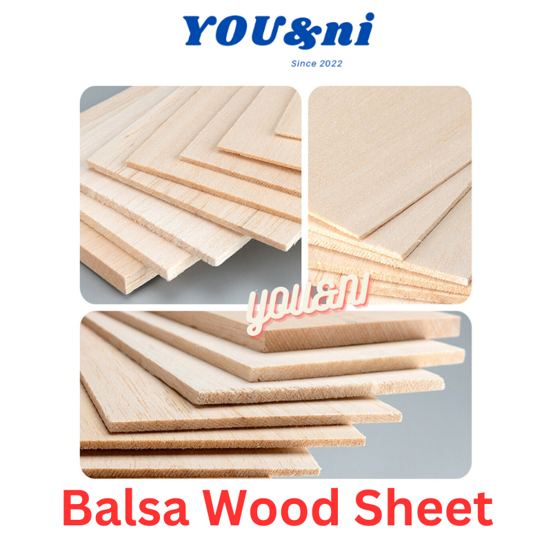 Balsa Wood Sheet Wooden Plate Model Making Art Crafts Aviation Template ...