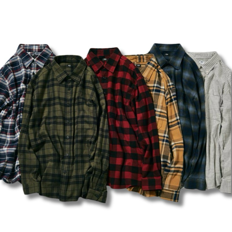 Original Branded Exclusive Flannel Shirt | Shopee Malaysia