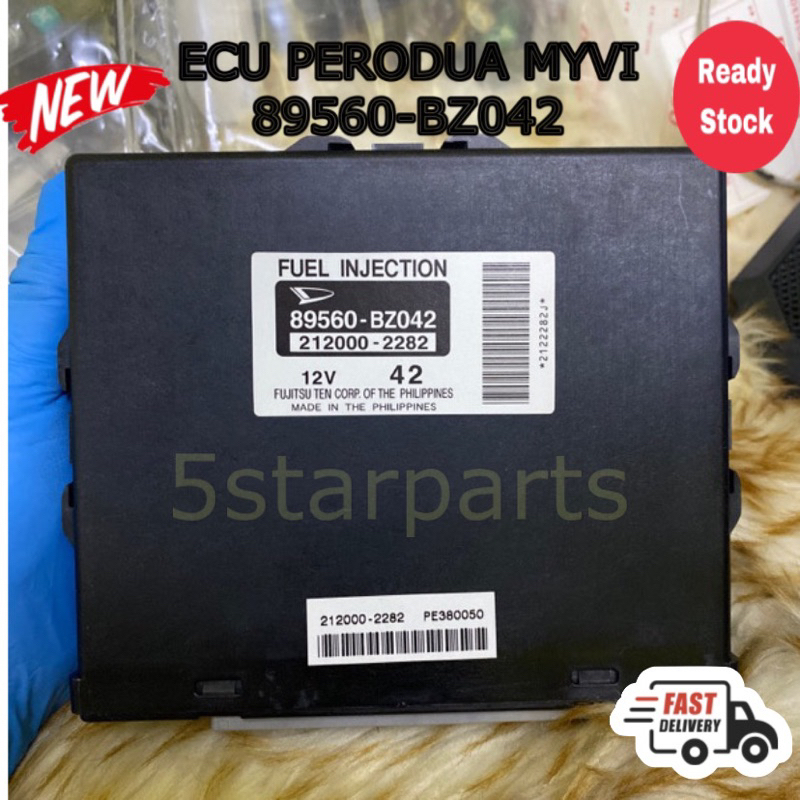 ECU PERODUA MYVI 1.3 - 89560-BZ042 ENGINE CONTROL UNIT COMPUTER BOX ...