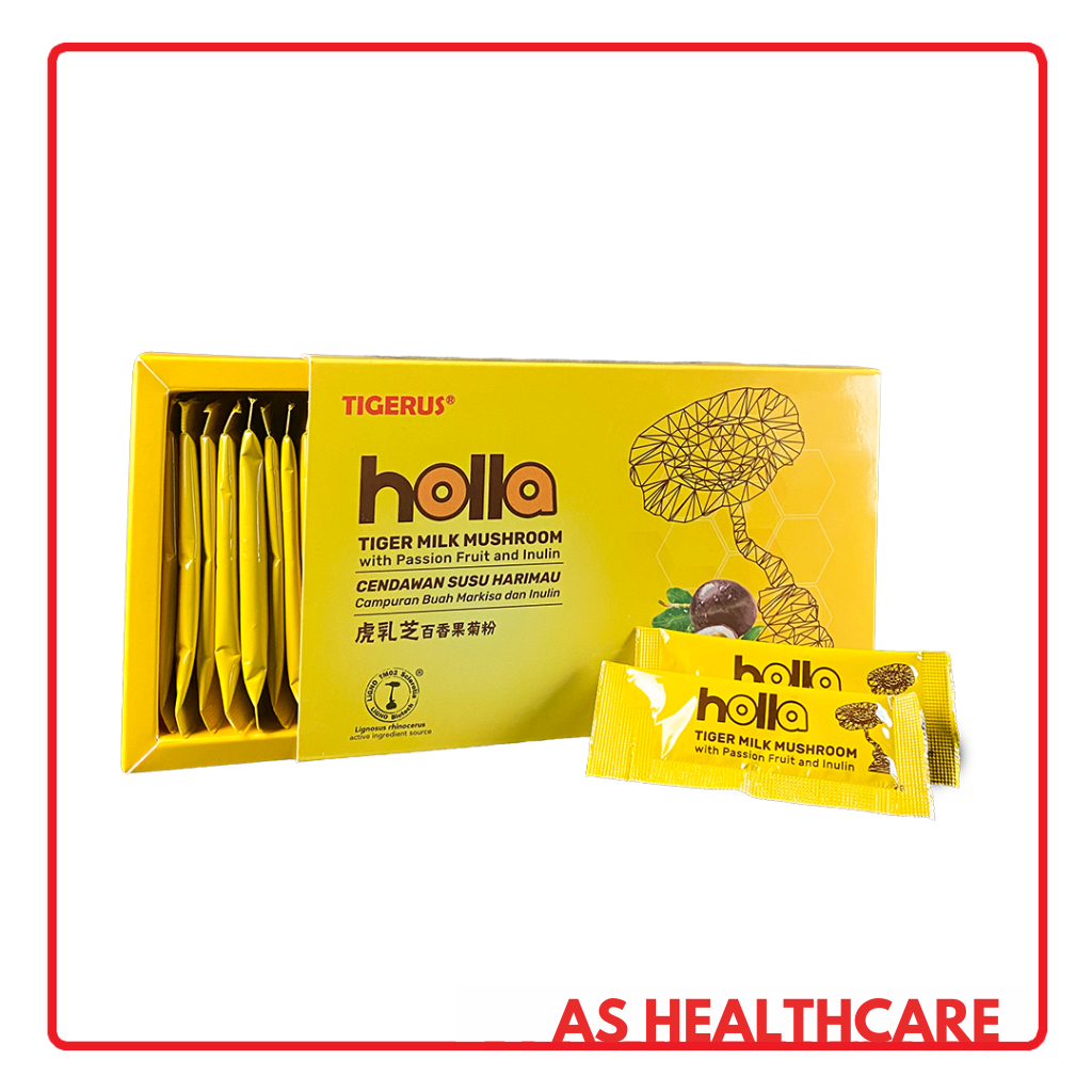 TIGERUS® Holla Tiger Milk Mushroom With Passion Fruit And Inulin ...