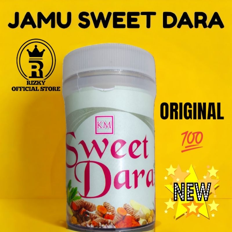JAMU SWEET DARA BY KM 80g ORIGINAL | Shopee Malaysia