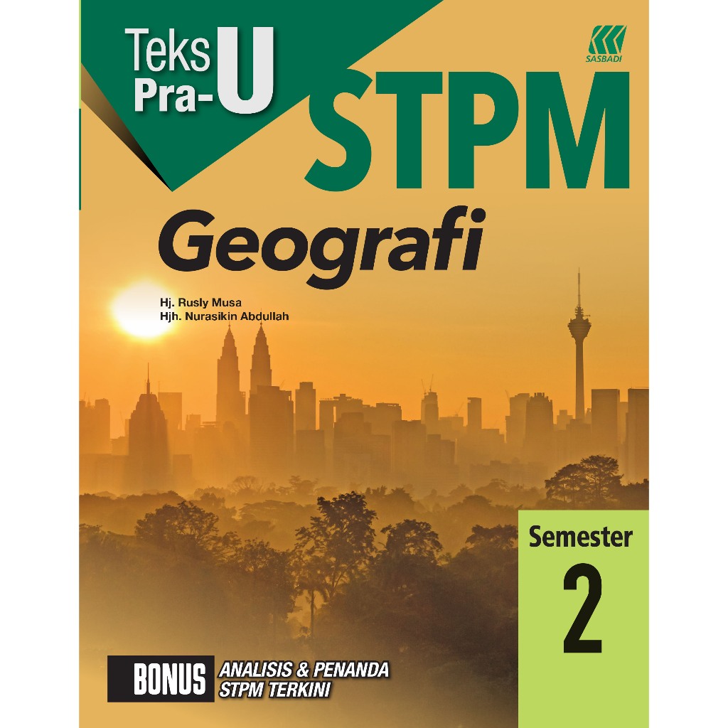 TEKS PRA-U STPM SEMESTER 2 (EDISI 2024) | Shopee Malaysia