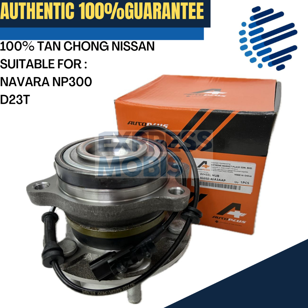 TAN CHONG NISSAN NAVARA NP300 D23T FRONT WHEEL HUB BEARING 40202 ...